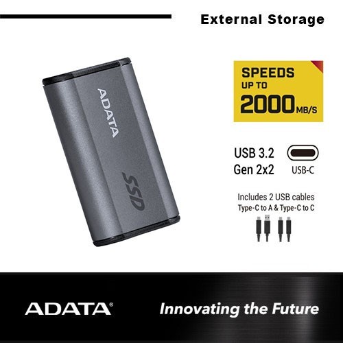 Jual SSD ADATA SE880 2TB - SSD Portable USB-C USB-A | Shopee Indonesia