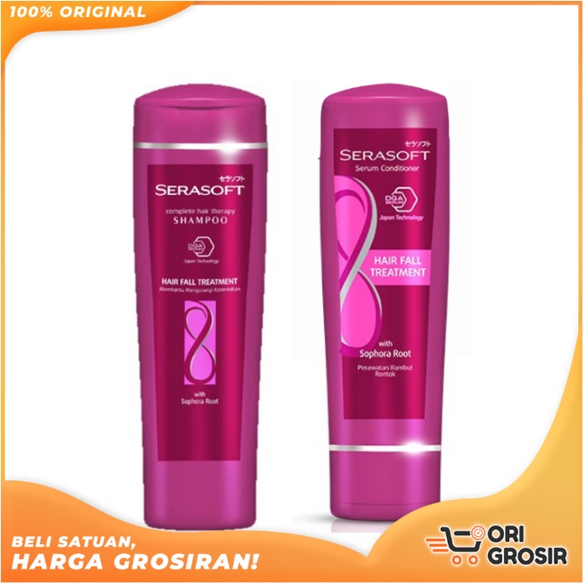 Jual ORI Grosir Serasoft Hair Fall Treatment Series - Shampoo 170 mL ...