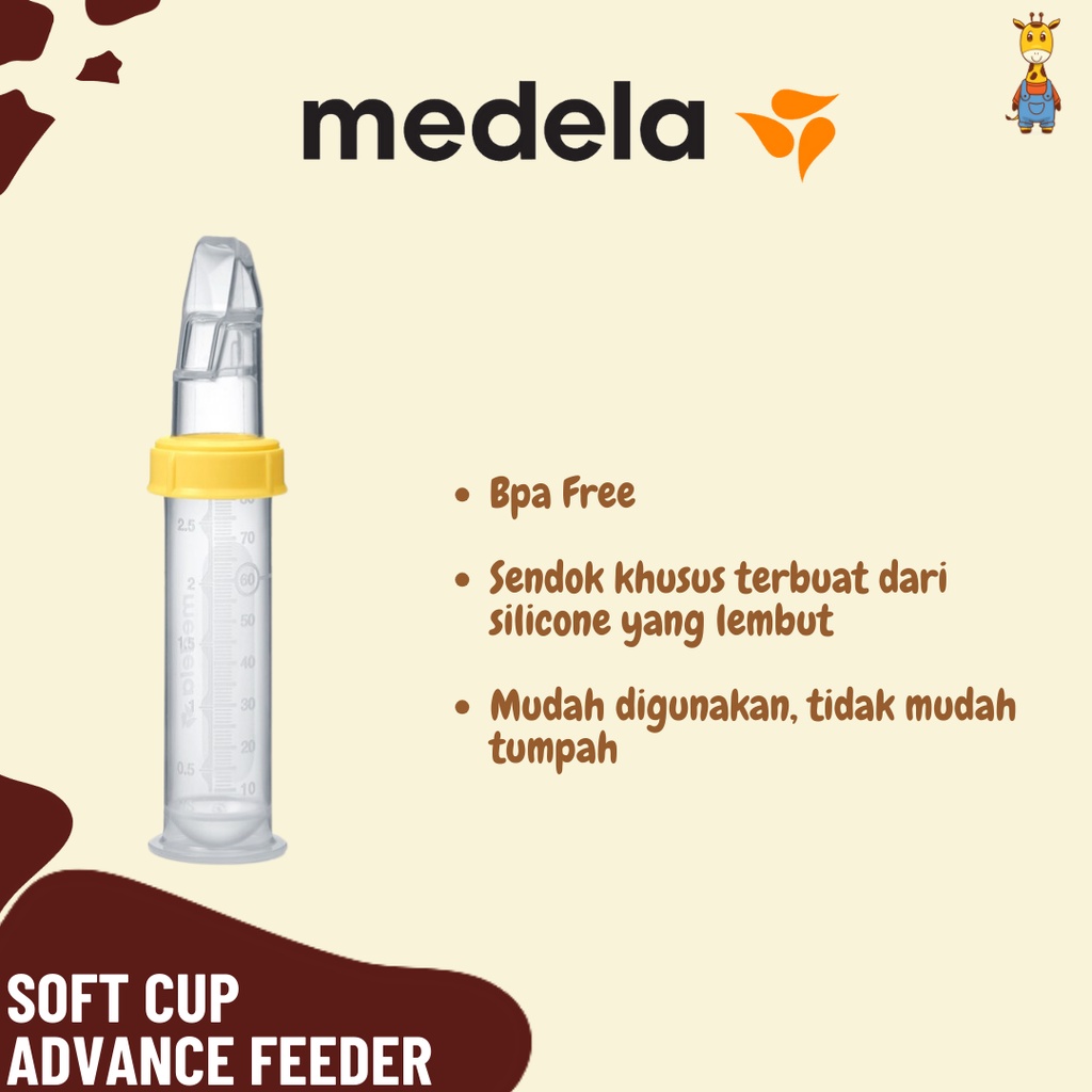 Jual Medela Softcup Advanced Cup Feeder - Sendok Silicone Cup Feeder ...
