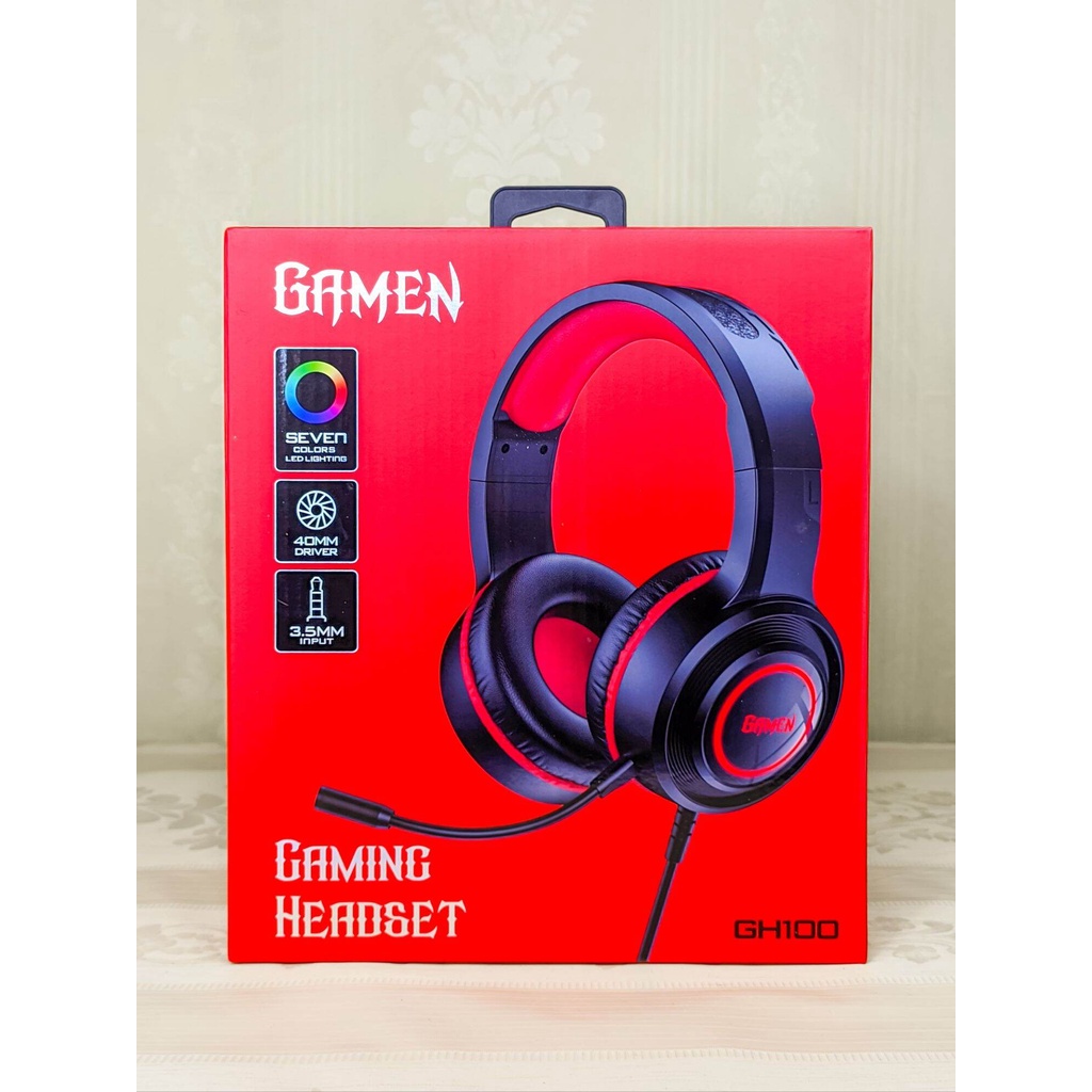 Jual HEADSET GAMING GAMEN GH100 GH1100 GH1500 GH1600 | Shopee Indonesia