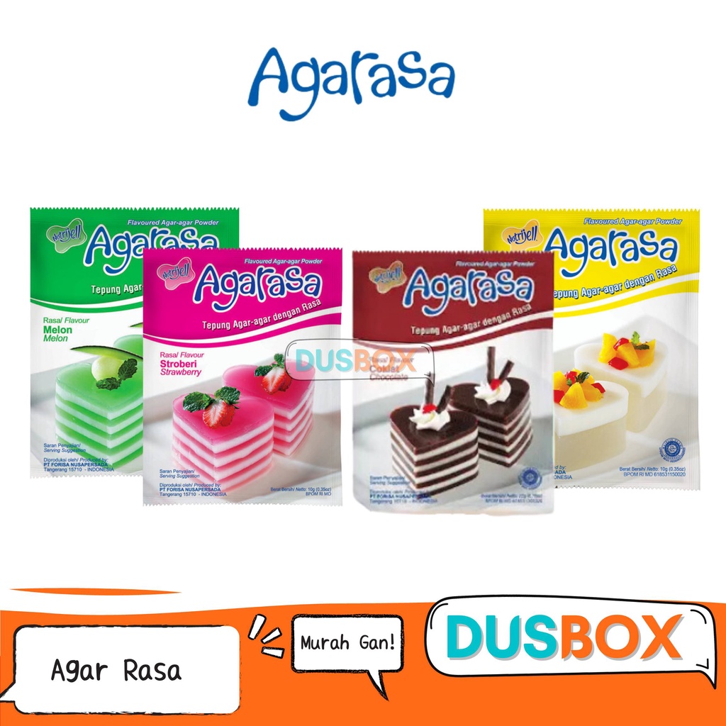 Jual Agarasa Nutrijel / Agarasa / Agarasa Coklat / Agar / Ager Jelly ...