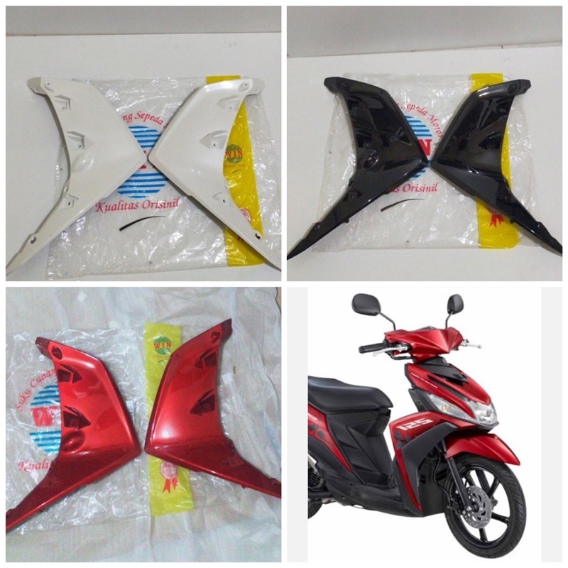 Jual sayap tebeng samping kiri kanan Mio m3 125 Mio z putih merah ...