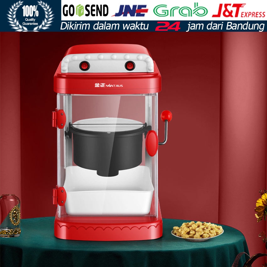 Jual Mesin Pembuat Popcorn Alat / Mini Popcorn Maker Elektrik (ada Atap ...