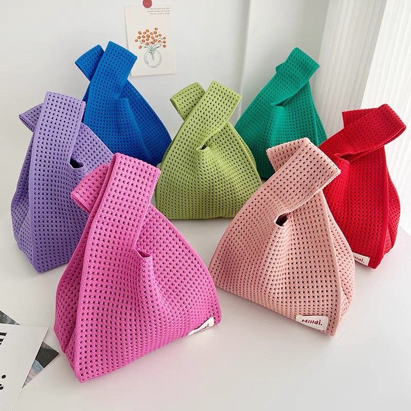 Jual TAS JINJING KEKINIAN / TAS PESTA / TAS RAJUT KNOT BAG / TAS WANITA ...