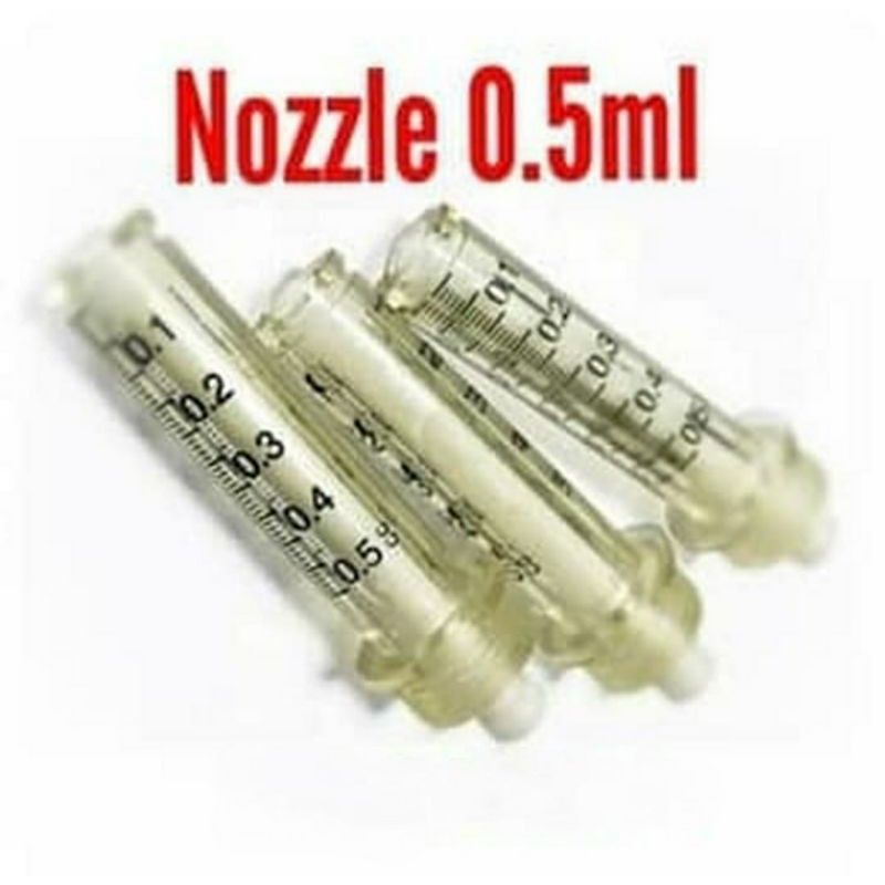 Jual noozle syringe spuit nozzle thesera nebulizer tabung syringe ...
