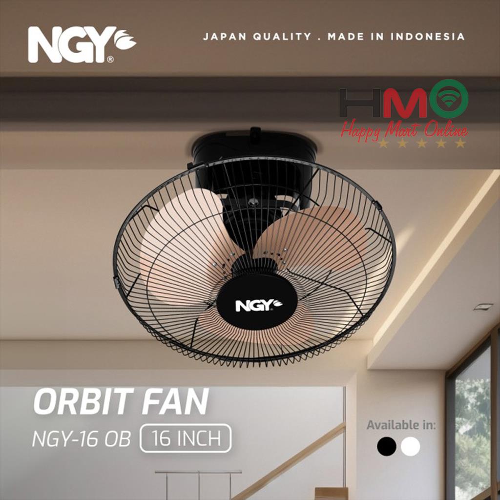 Jual NGY Orbit Fan 16 Inch Baling Besi Auto Fan Nagoya NG 16 OB Kipas ...