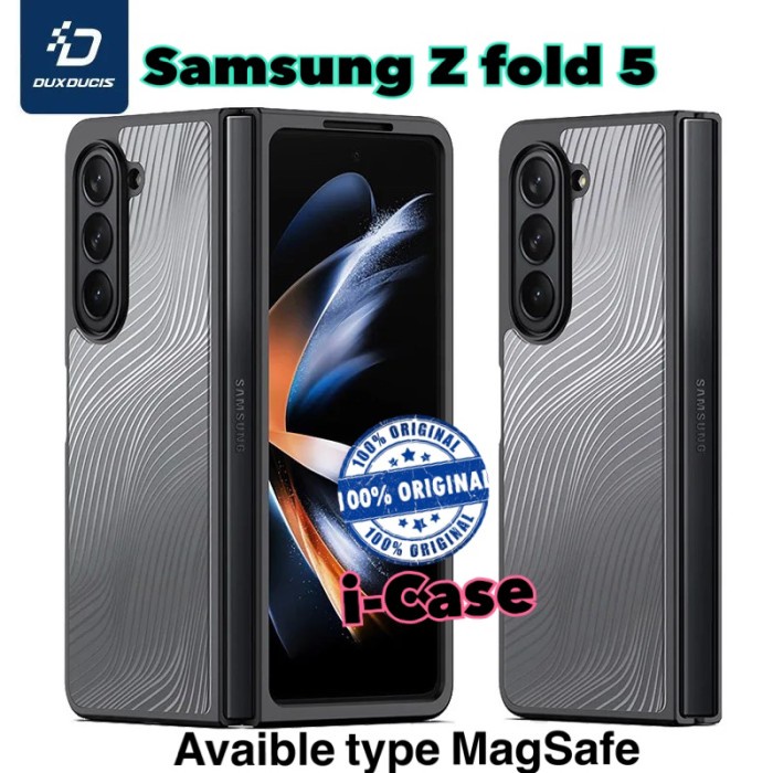 Jual Soft Case ORIGINAL Samsung Z Fold 5 Fold5 5G Clear Case with ...