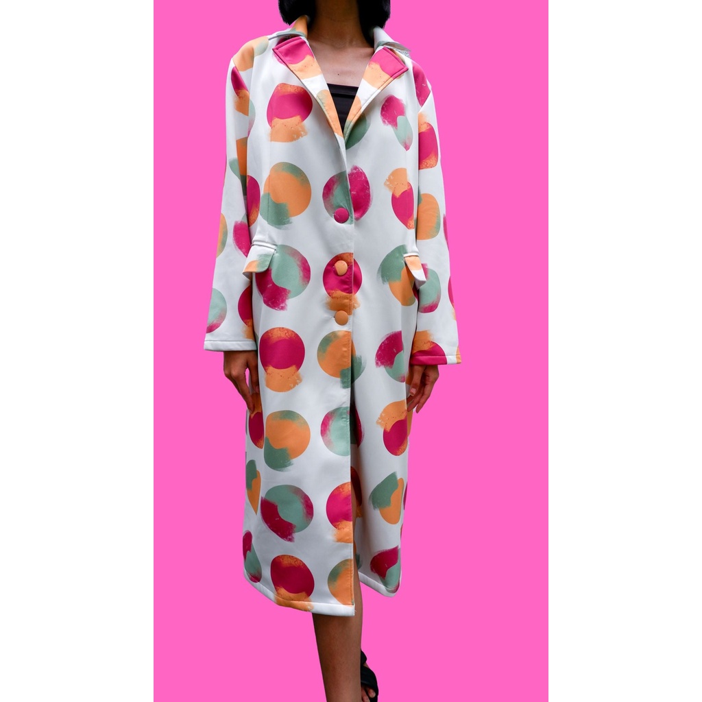 Jual Calla The Label - Cinnamon Long Coat. | Shopee Indonesia