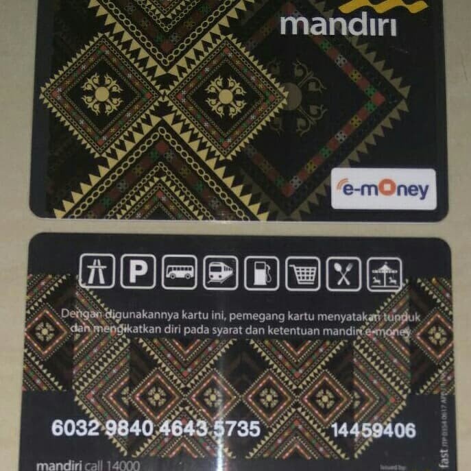 Jual Limited Edition - eMoney Mandiri - edisi BATIK NUSANTARA - New 100 ...
