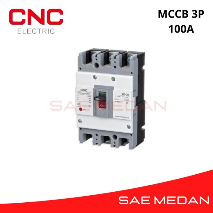 Jual MCCB Breaker 100A 3P CNC YCM7-125S | Shopee Indonesia