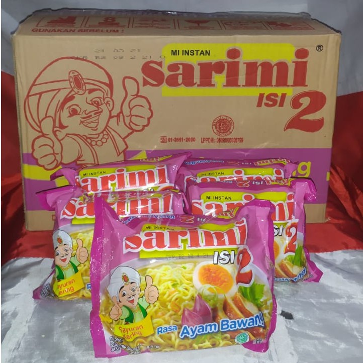 Jual Sarimi Isi 2 AYAM BAWANG 1 Dus isi 24 I MIE INSTAN SARIMI MAKANAN ...