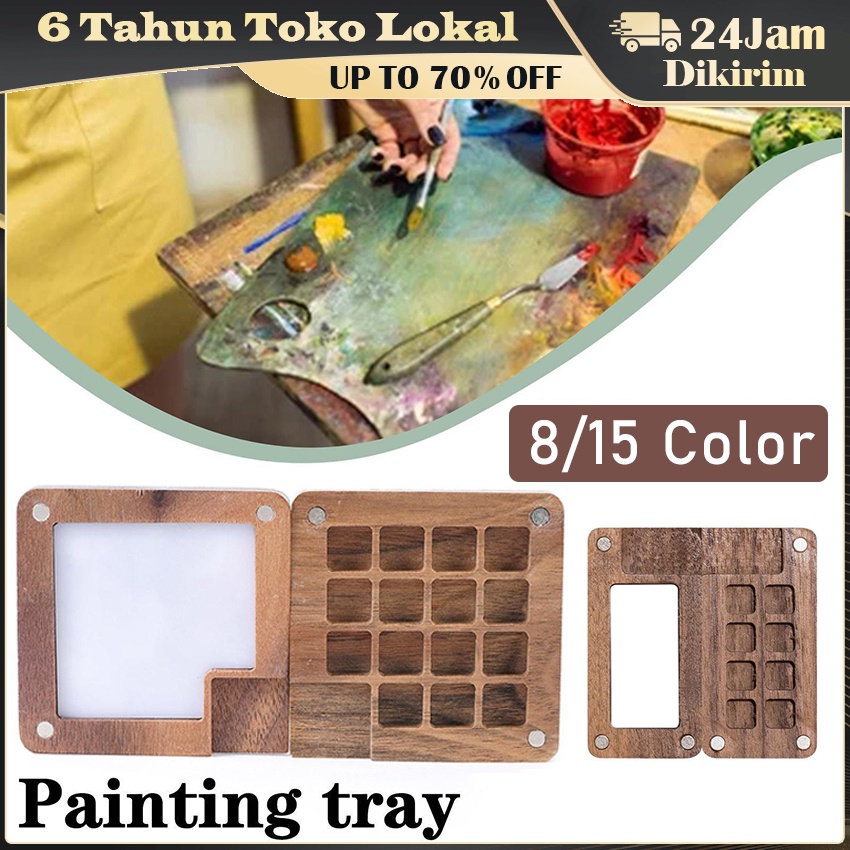 Jual Mini Palette Wooden Magnetic / Magnetic Wooden Palette For ...