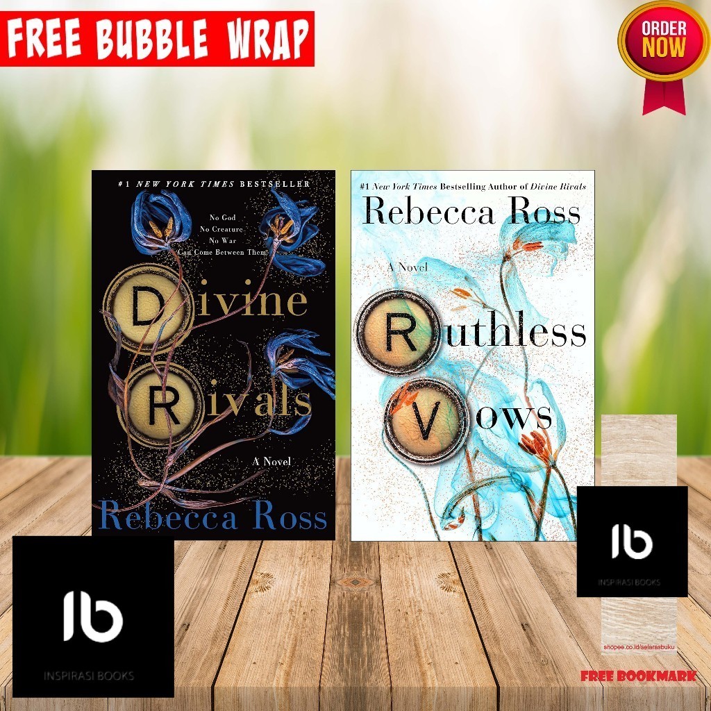 Jual Divine Rivals & Ruthless Vows by Rebecca Ross (ENGLISH VERSION ...