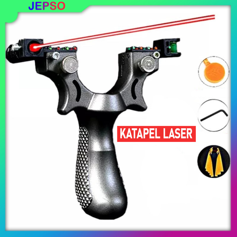 Jual Ketapel Tactical Laser sight/ Presisi slingshot flatband Waterpass ...