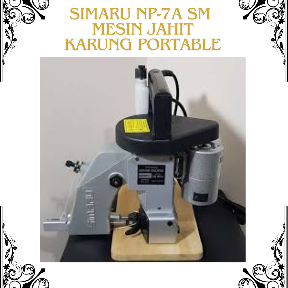 Jual SIMARU NP7A SM - MESIN JAHIT KARUNG NP 7A NP 7 A PORTABLE BAG ...