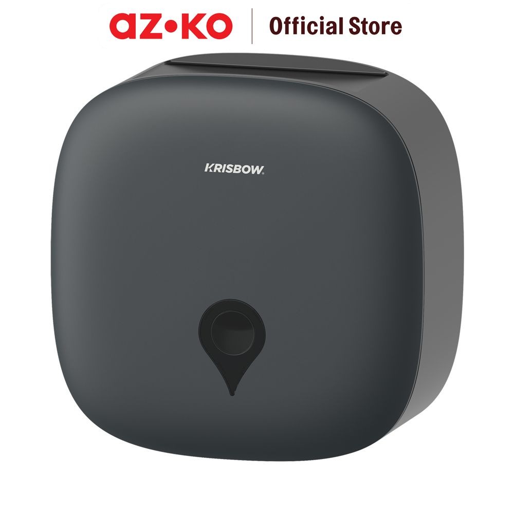 Jual AZKO Krisbow Dispenser Tissue Roll Jumbo Cd-8068c - Abu-Abu Tempat ...