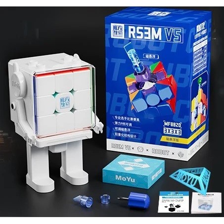 Jual [BEST SELLER[PROMO] Rubik Moyu RS3M v5 3x3 Magnetic / Maglev / UV ...