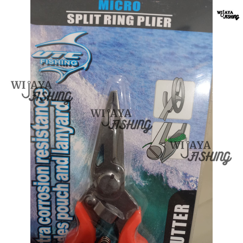 Jual Tang Split Ring Mini Micro untuk pasang metal jig UTC Fishing ...