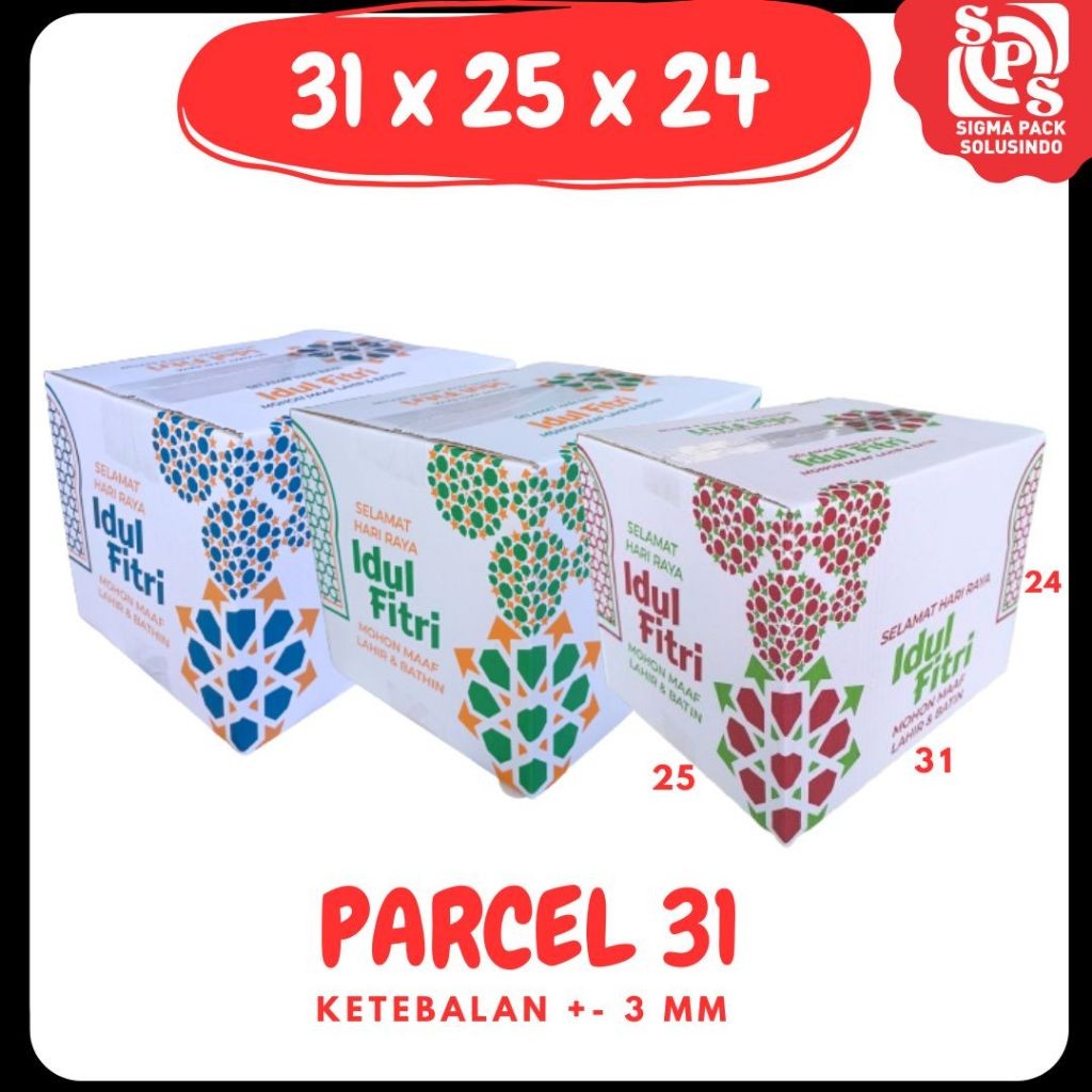 Jual Box Parcel 31x25x24 Kardus Packing/Kardus Parcel/Box Lebaran/idul ...