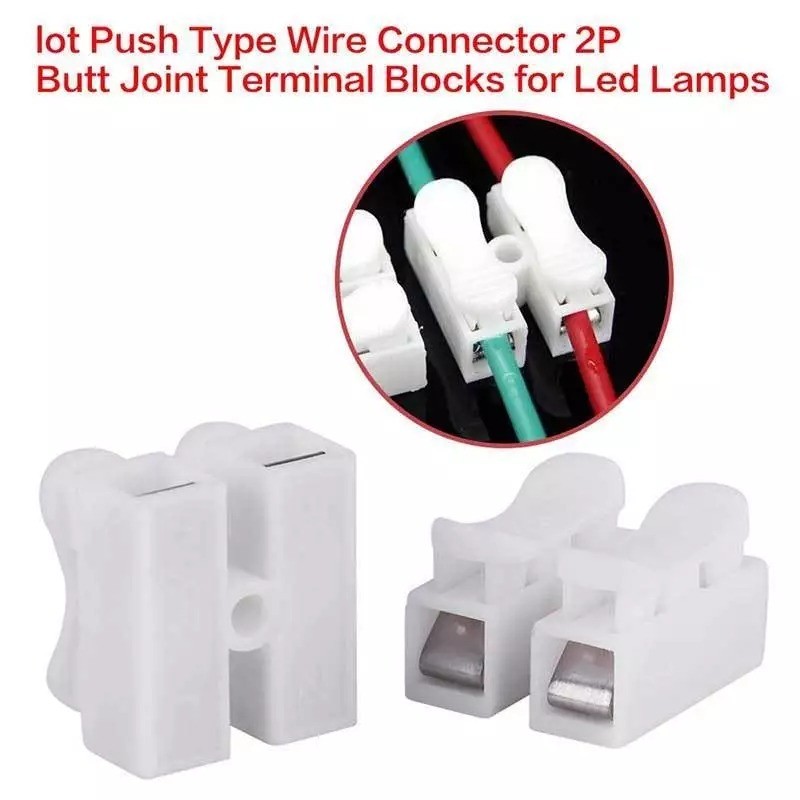 Jual 100PCS Quick Connect 2 Wire Connector & Quick Connect 3 Wire ...