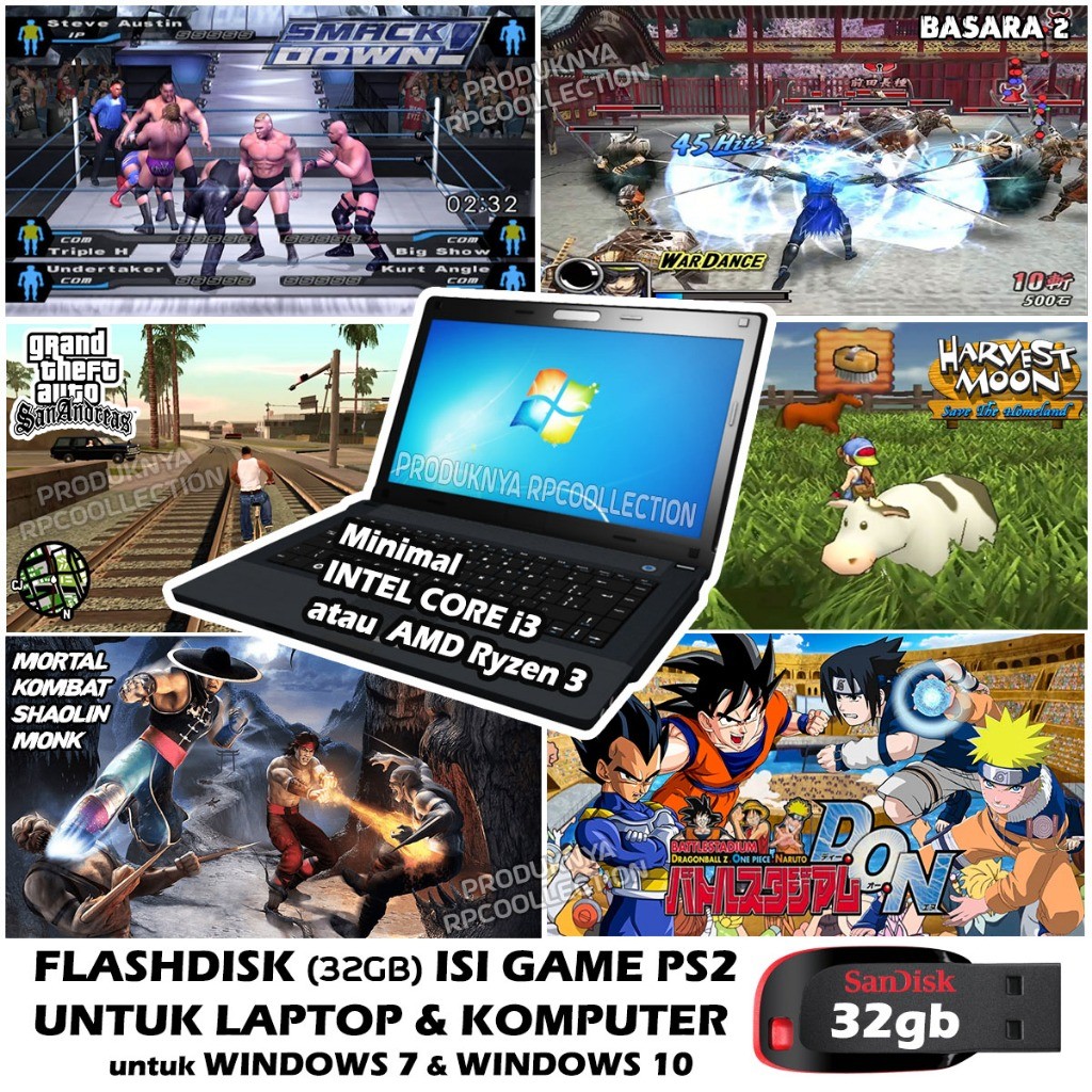 Jual Paket Game PS2 Laptop dan Komputer PC | Shopee Indonesia