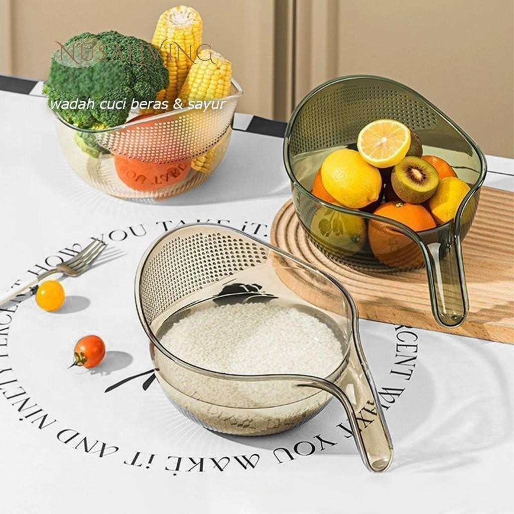 Jual Wadah Cuci Beras dan Sayur dengan Kapasitas Besar Baskom Cuci ...