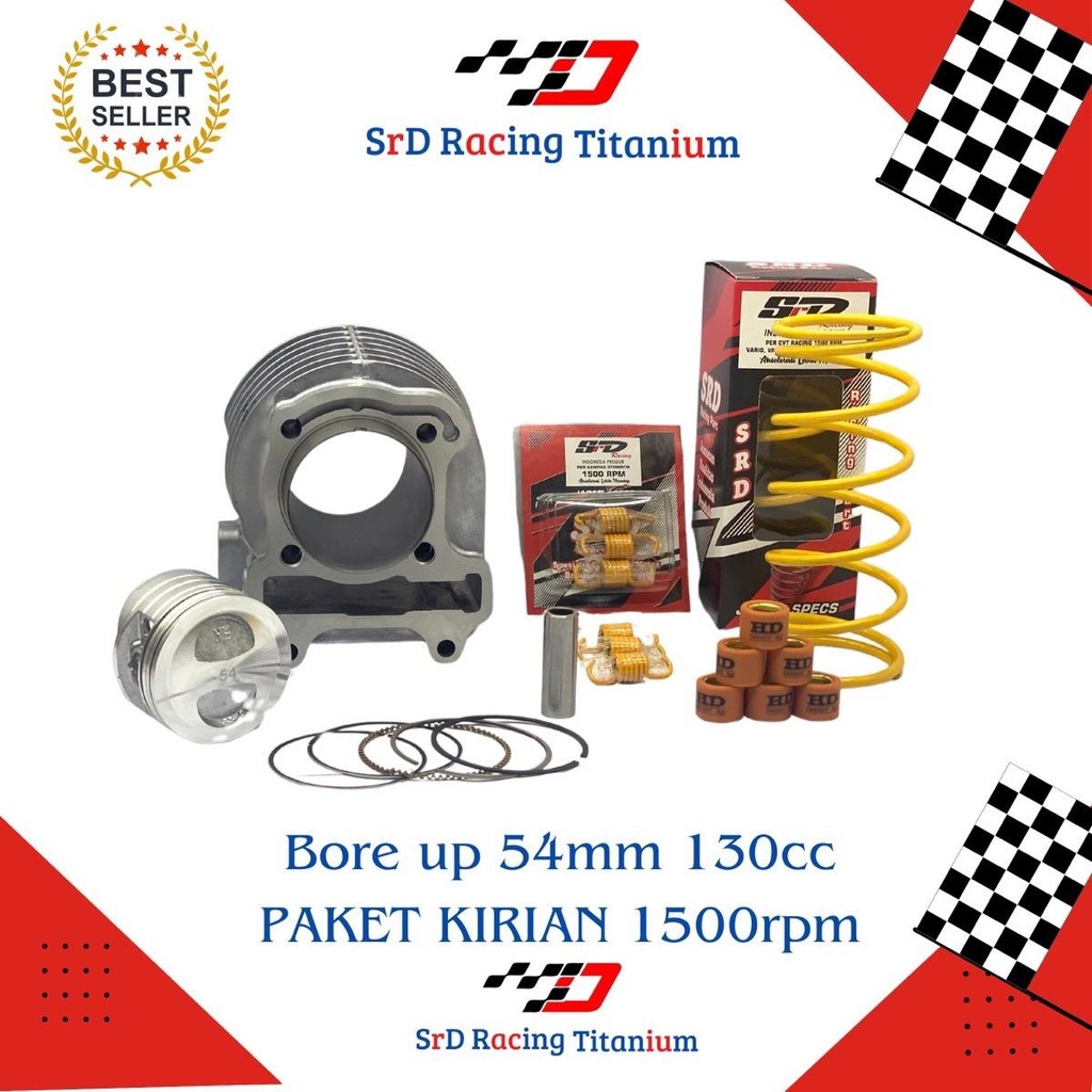 Jual PAKET BORE UP BLOK SEHER 54 MM BEAT FI 2012-2014 BEAT KARBU GENIO ...