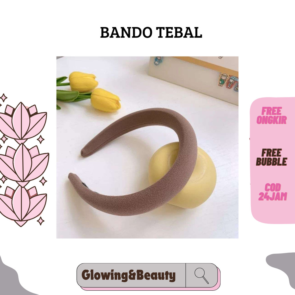 Jual CLOUD KOREAN HEADBAND / BANDO TEBAL KOREA EMPUK / BANDANA LEBAR ...