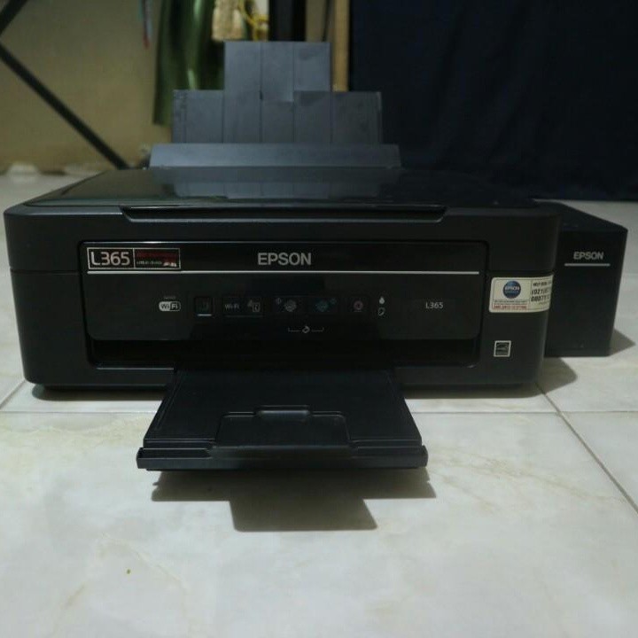 Jual Printer EPSON L365 Color | Print Scan Copy | Tinta Baru Nozzle Full | Shopee Indonesia