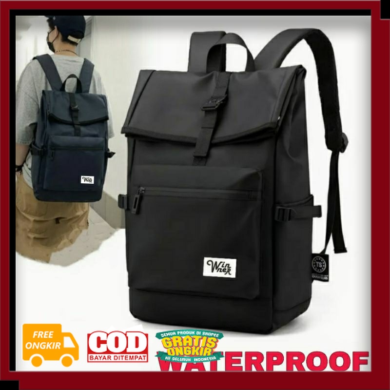 Jual TAS TRENDY MODEL TERKINI KEKINIAN /Tas Distro Waterproof Unisex ...