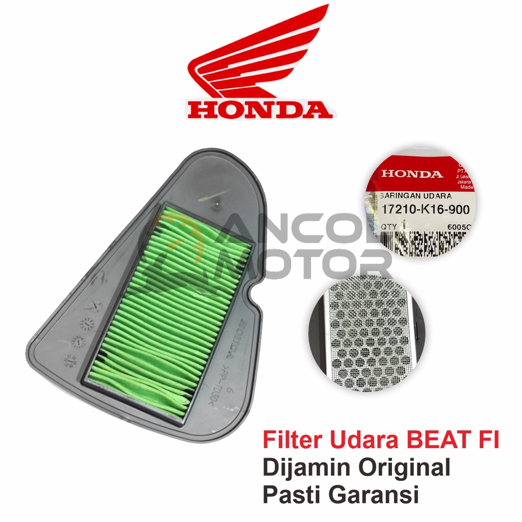Jual AHM Saringan Filter Udara Beat FI Scoopy FI Hawa Air Matic Honda ...