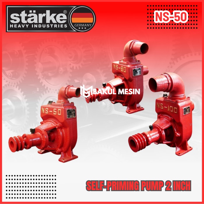 Jual STARKE NS50 NS80 NS 100 Pompa Air Irigasi SELF PRIMING PUMP ...