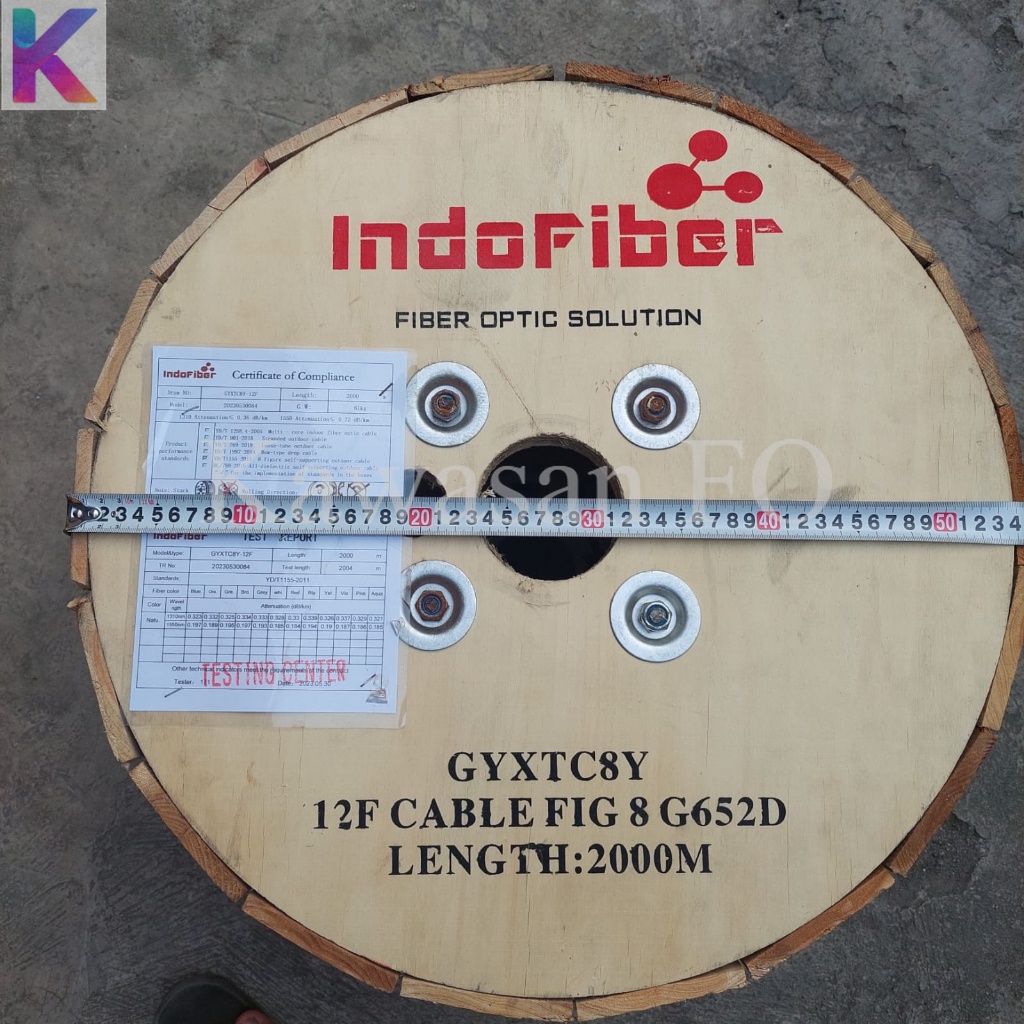 Jual KU Mini 12 Core Fig8 G652D /Kabel FO Bulat 12 Core Fig8 Panjang ... Jual KU Mini 12 Core Fig8 G652D /Kabel FO Bulat 12 Core Fig8 Panjang ...