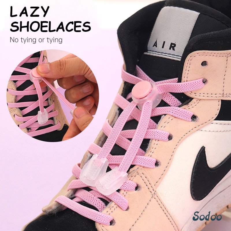 Jual Shoelaces Tali Sepatu Flat Tebal Sepatu High -SO | Shopee Indonesia