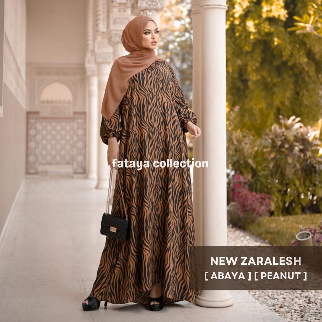 Jual Fataya Collection NEW ZARALESH Abaya Series Pesona Animal Print ...