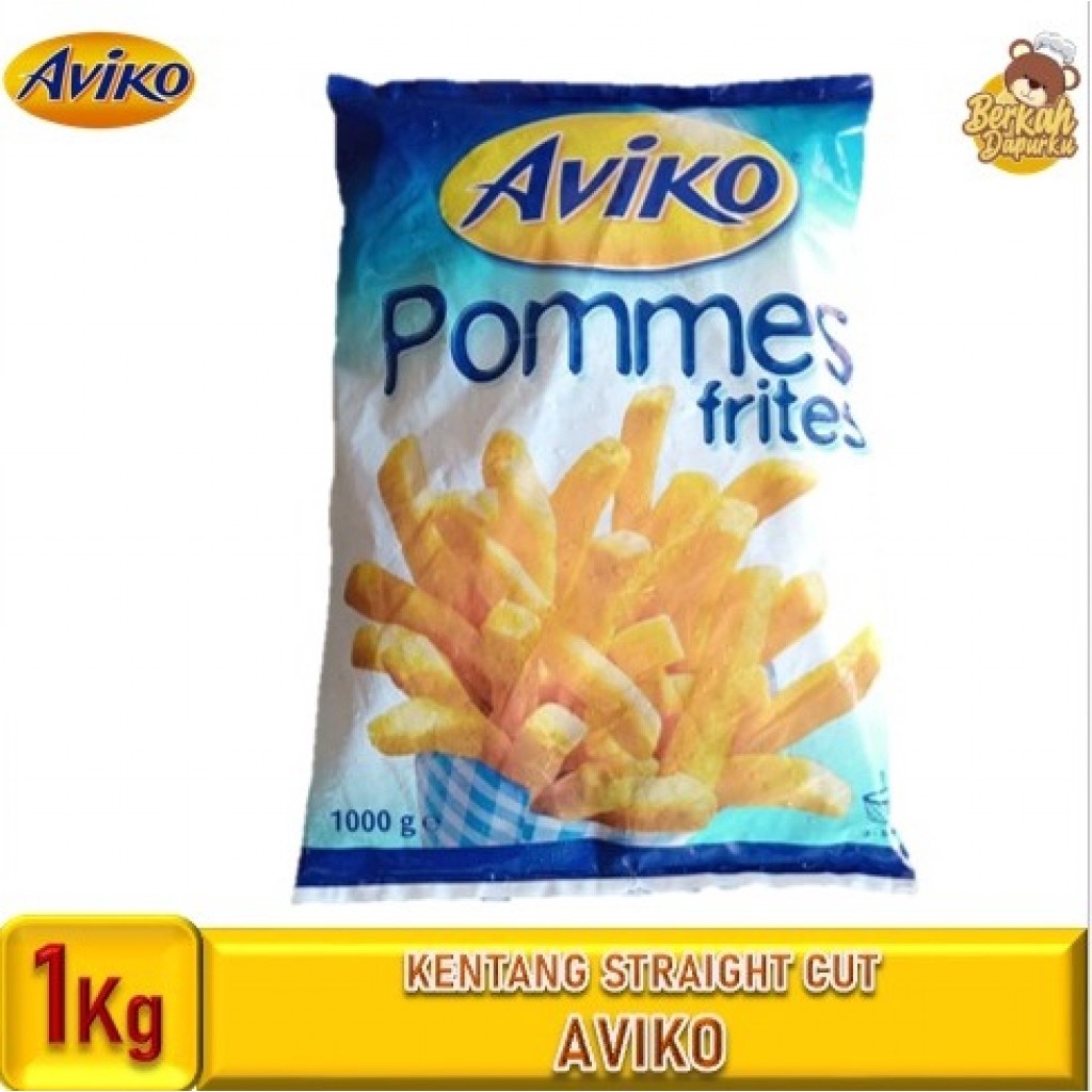 Jual Aviko Kentang Straight Cut 1Kg Kentang Goreng | Shopee Indonesia
