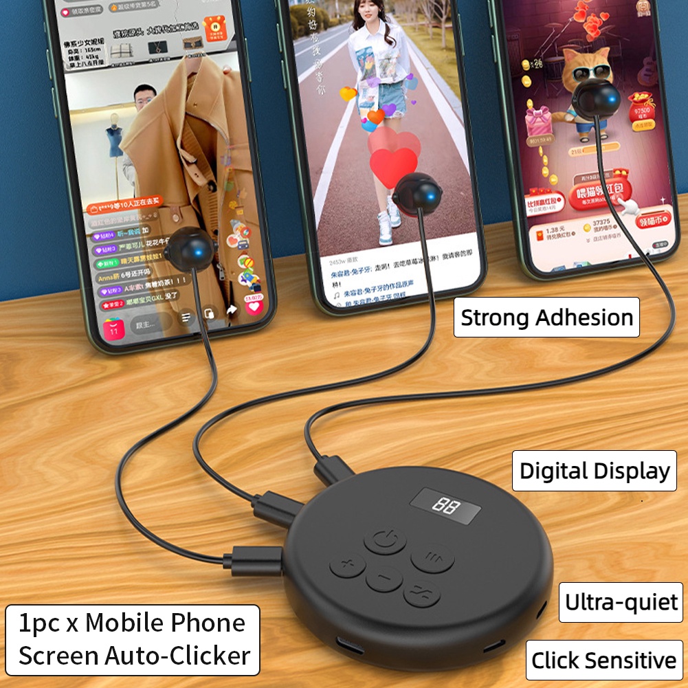 Jual Mobile Phone Screen Clicker Smartphone Auto Clicker Simulation ...