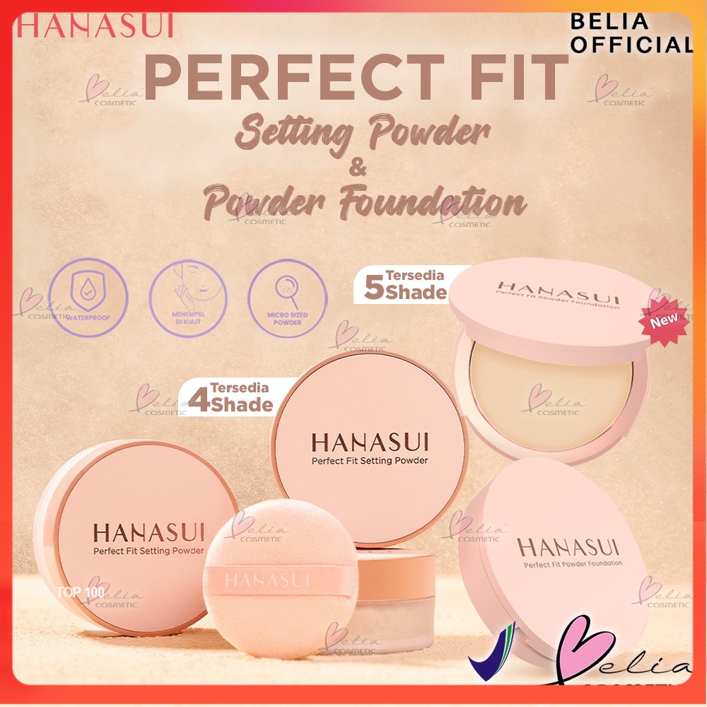 Jual [MDP] HANASUI PERFECT FIT SETTING POWDER | POWDER FOUNDATION ...