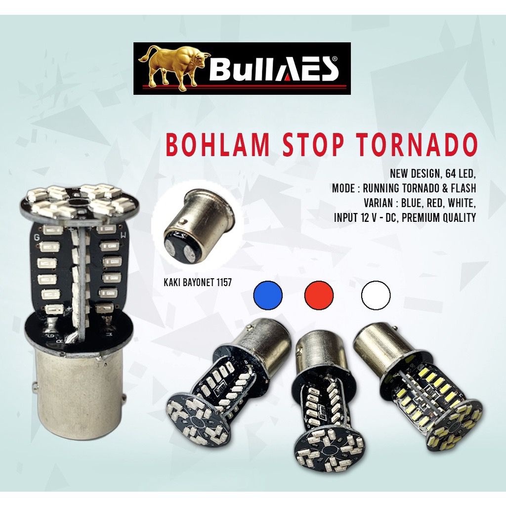 Jual BOHLAM STOP RUNNING LAMPU LED STOP REM 64 MATA PUTAR KEDIP / FLASH ...