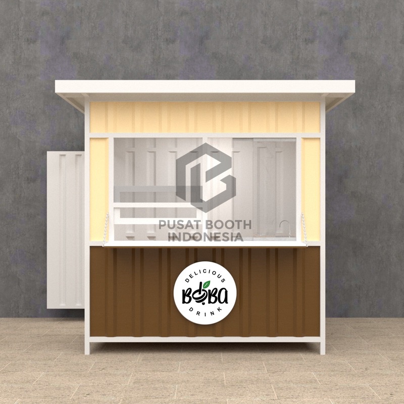 Jual Booth container/booth kuliner /booth jualan/gerobak container ...