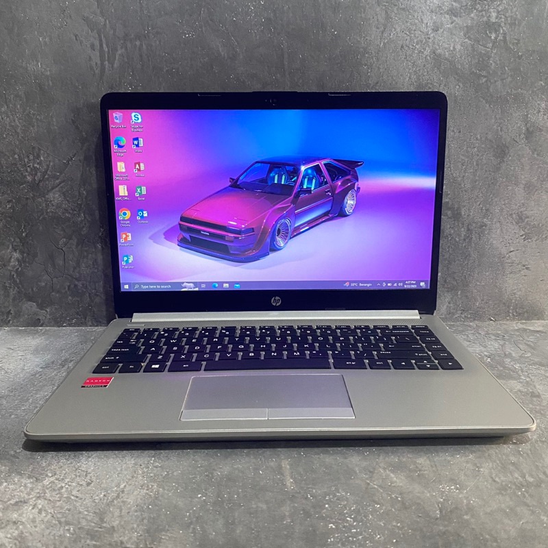 Jual Laptop HP 14s AMD A4-9125 RAM 4 GB SSD 128 GB Radeon R3 Slim ...