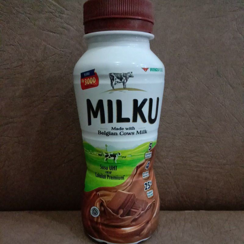 Jual Milku / Susu UHT milku / Susu coklat botol | Shopee Indonesia
