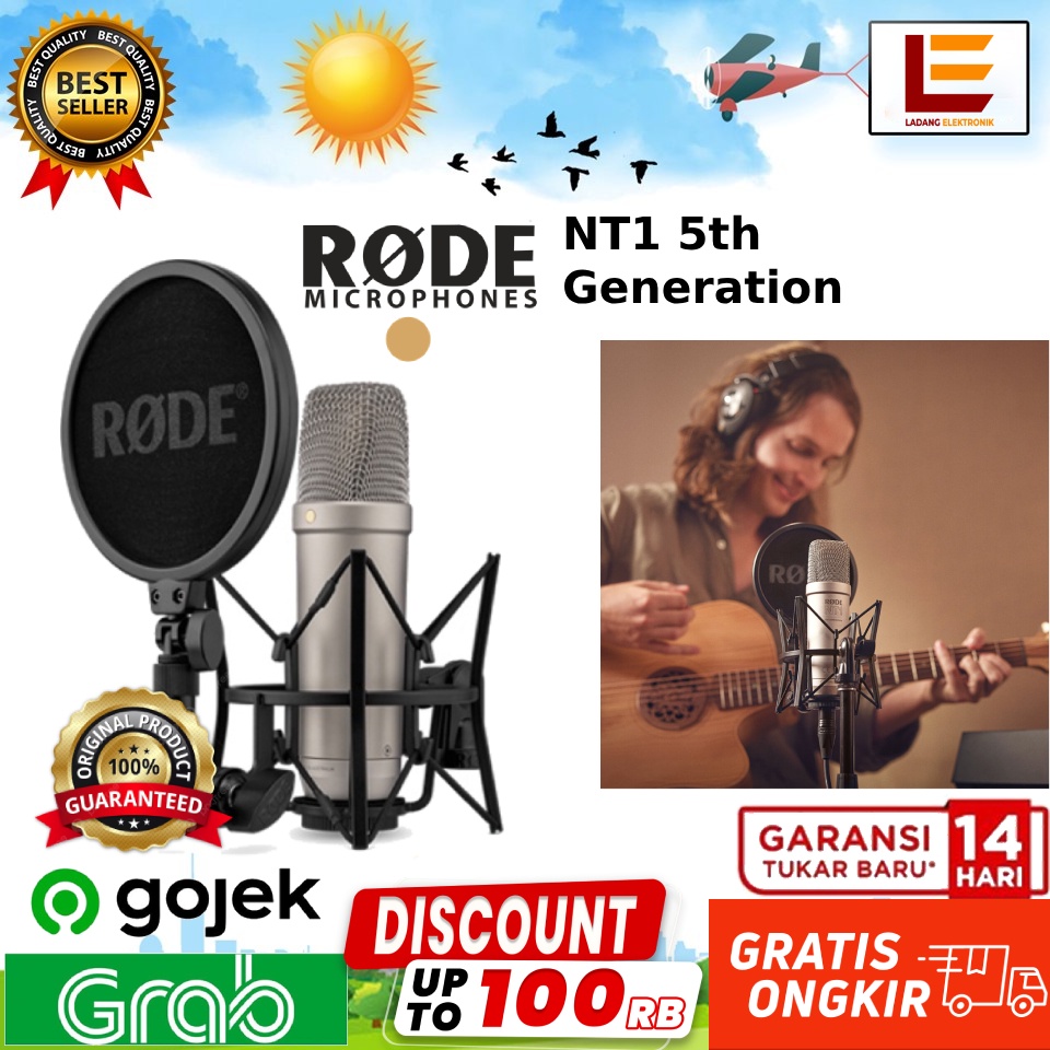 Jual Microphone Rode NT1 5th Generation NT1GEN5 | Shopee Indonesia