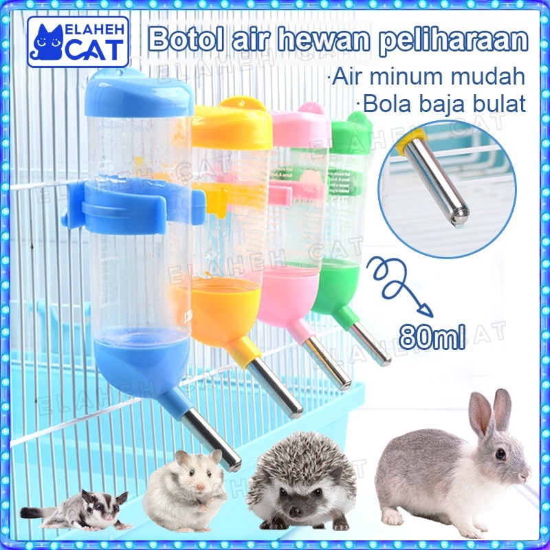 Jual Tempat Minum Hamster Botol Minum Kelinci 80ml 60ml Dot Minum ...