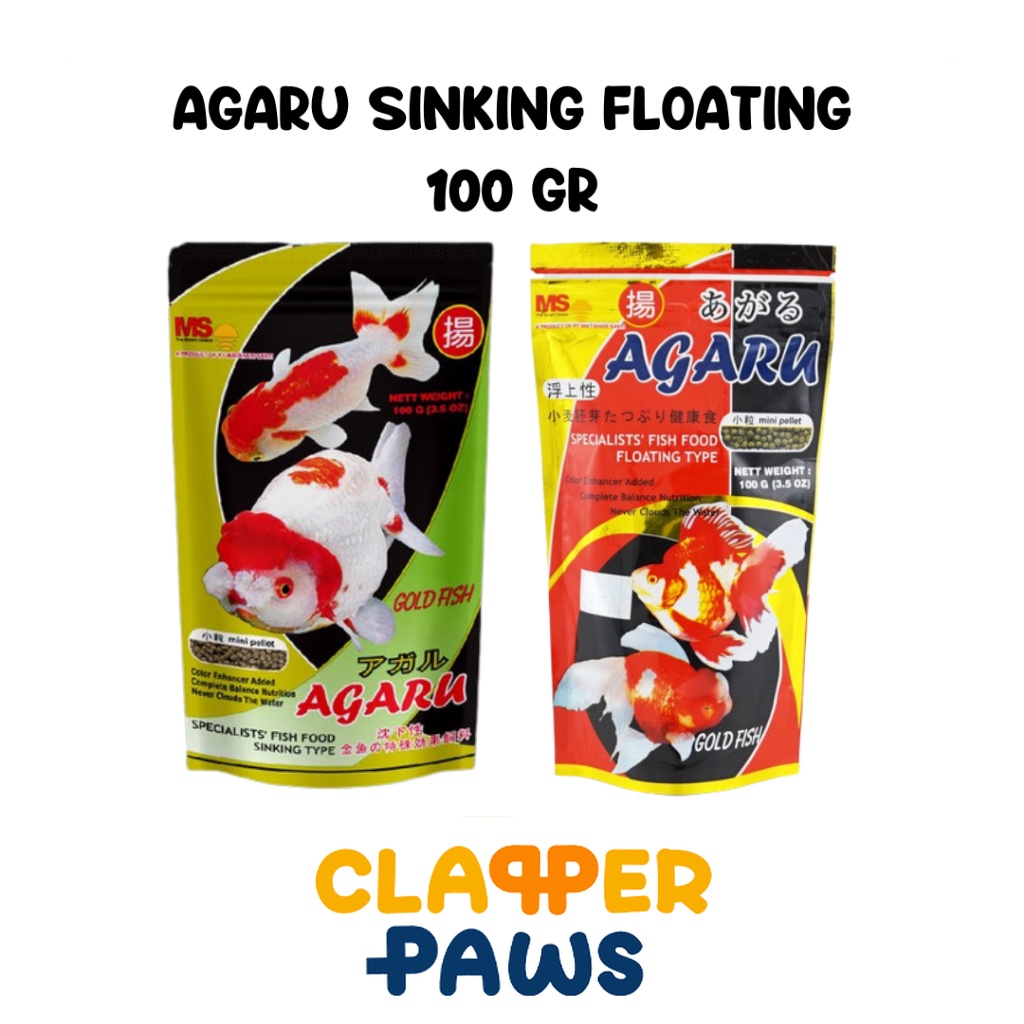 Jual AGARU SINKING - AGARU FLOATING - MAKANAN IKAN | Shopee Indonesia