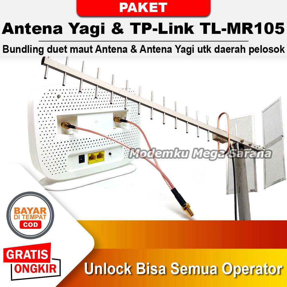 Jual Duet Maut - Paket Antena Yagi Extreme 3 & Modem Home Router TP ... Jual Duet Maut - Paket Antena Yagi Extreme 3 & Modem Home Router TP ...