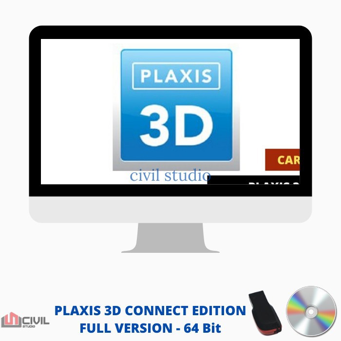 Jual Software PLAXIS 3D Connect Edition v20 x64 Full Version Lifetime (DVD) | Shopee Indonesia