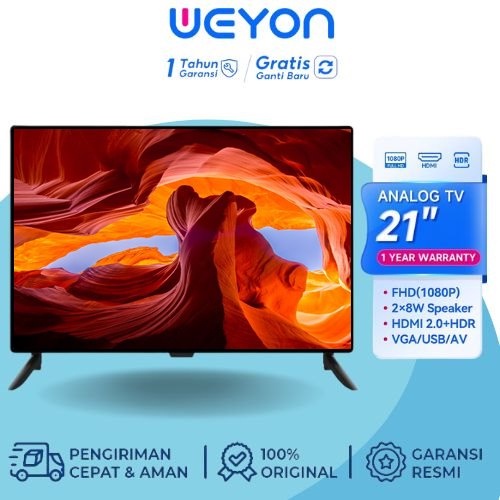 Jual HARGA SALE!! NEW TV LED 21 inch FULL LAYAR HD Support USB HDMI ...