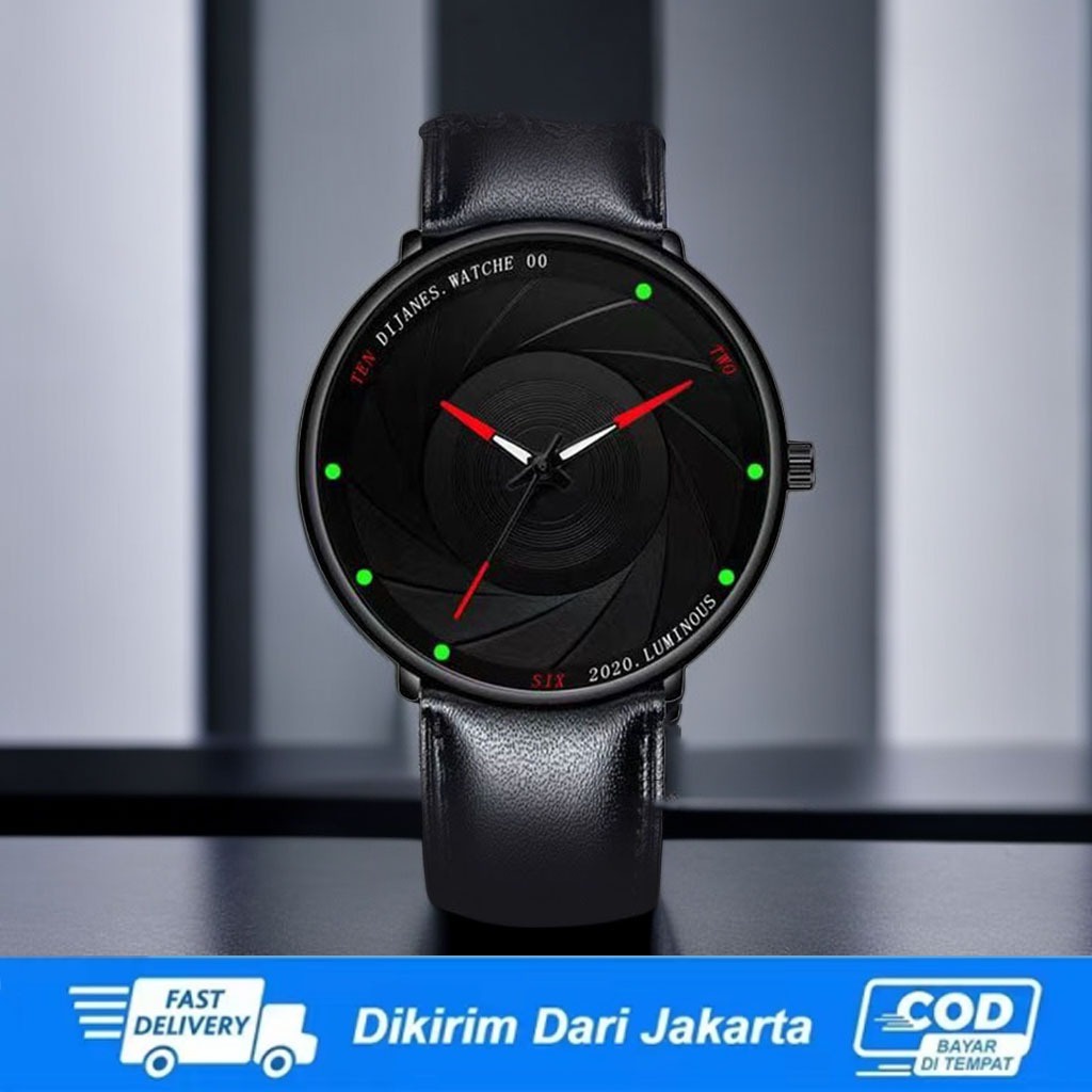Jual 【COD】 Jam Tangan Cowok Elegan Jam Tangan Pria Populer 2023 Jam ...