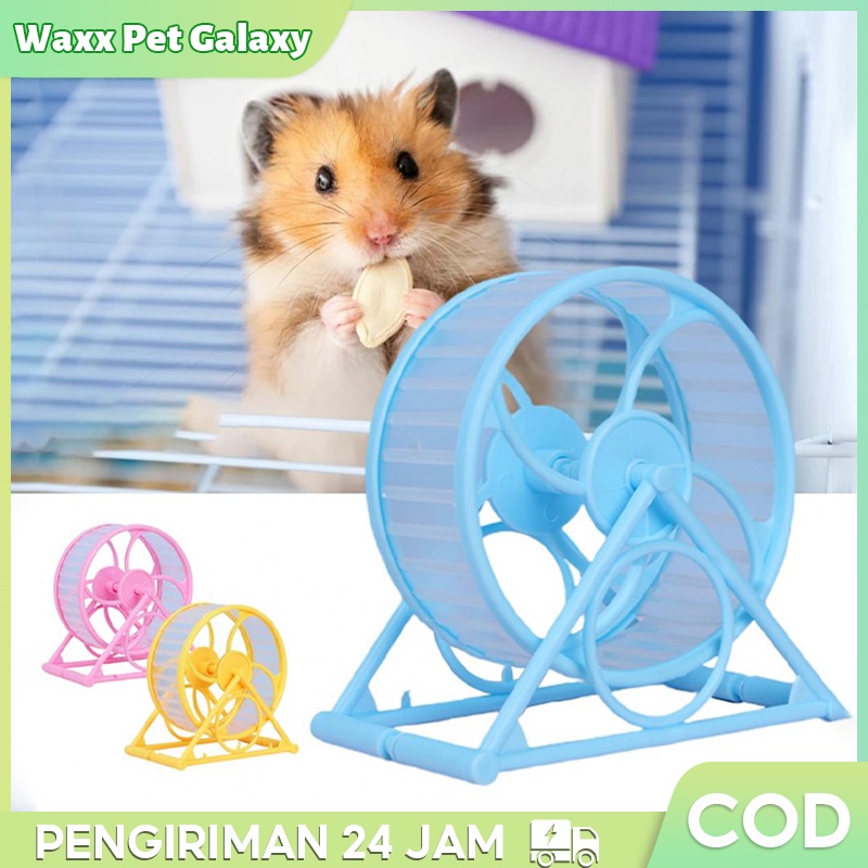 Jual Kincir Hamster / Mainan Hamster- Mainan Olahraga Jogging Wheel ...
